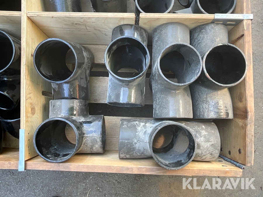 VVS avlopps delar gjutjärn, Huddinge, Klaravik auktioner