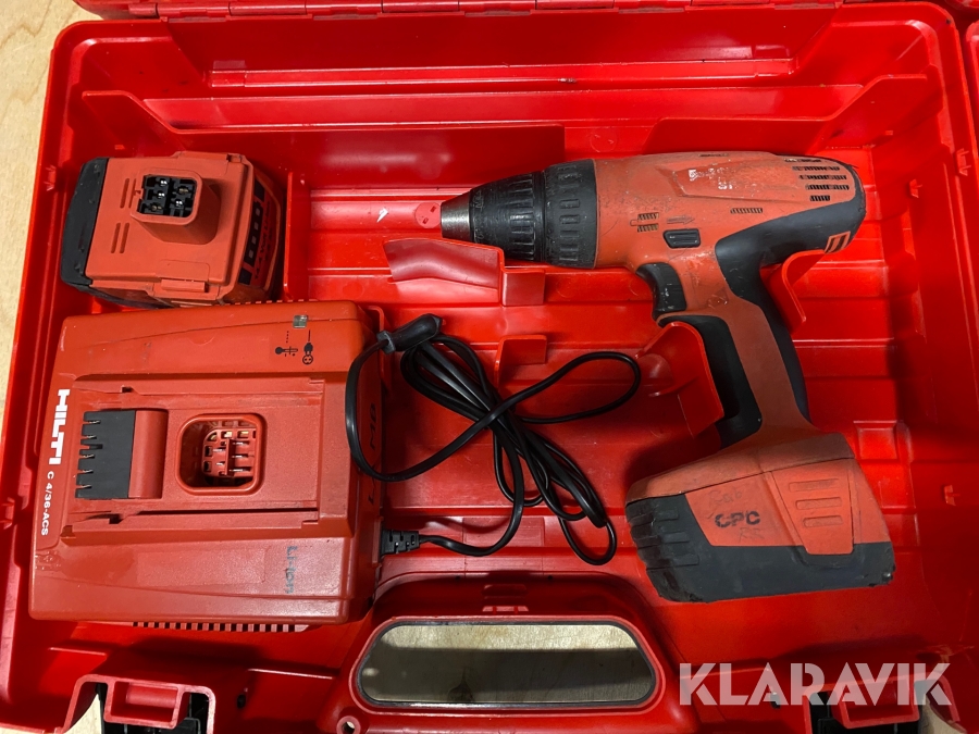 Skruvdragare 2st, Skruvautomat 1st Hilti SF 144A / SD 5000