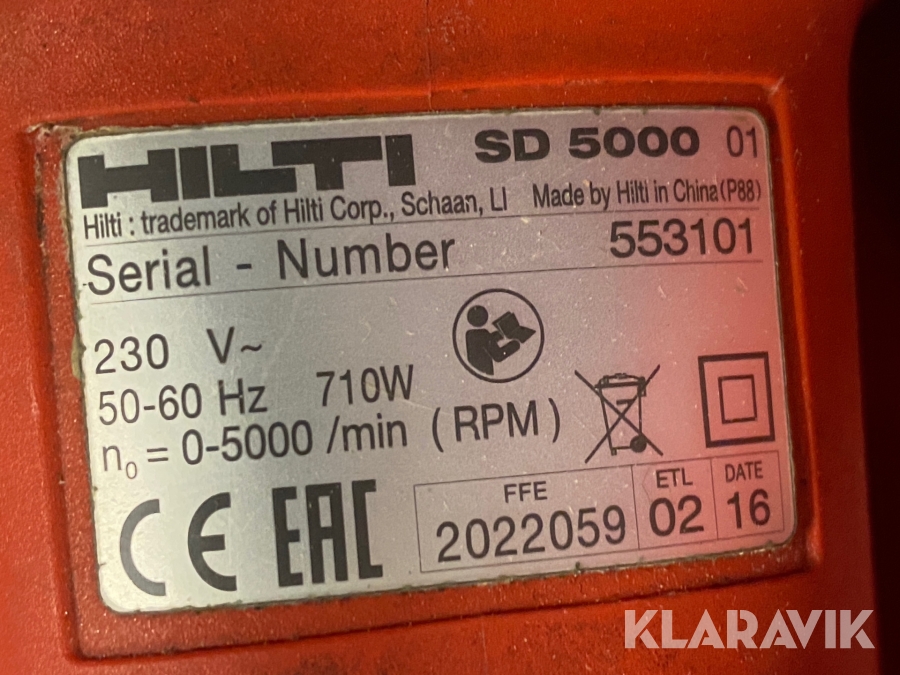 Skruvdragare 2st, Skruvautomat 1st Hilti SF 144A / SD 5000
