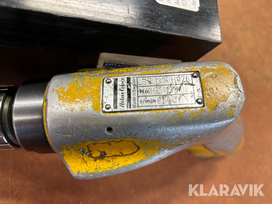 Luftdrivna Borrmaskiner & skruvdragare Atlas Copco/Chicago P