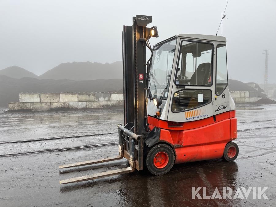 Eltruck Linde E30/600-03, Falkenberg, Klaravik auktioner