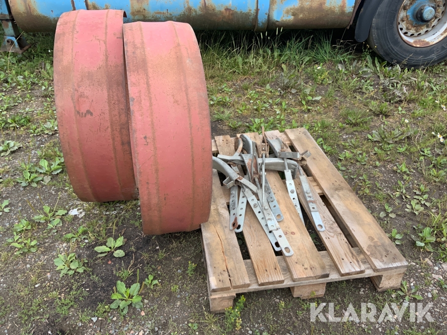 Distansringar och spännare, Sjöbo, Klaravik auktioner