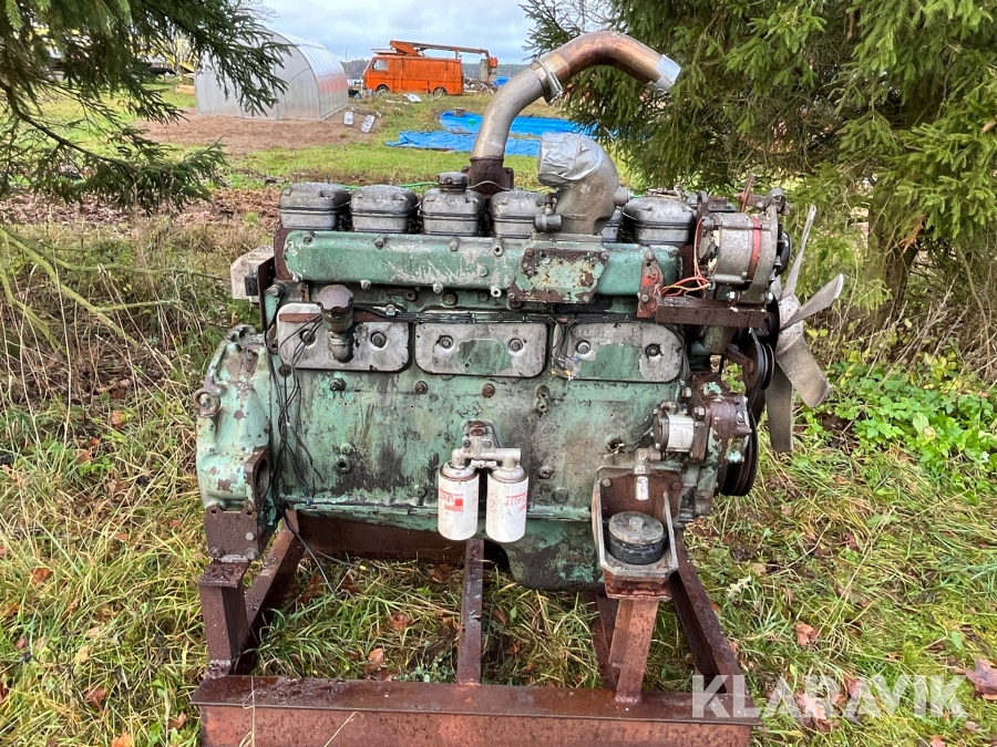 Lastbilsmotor Volvo D100, Nässjö, Klaravik auktioner