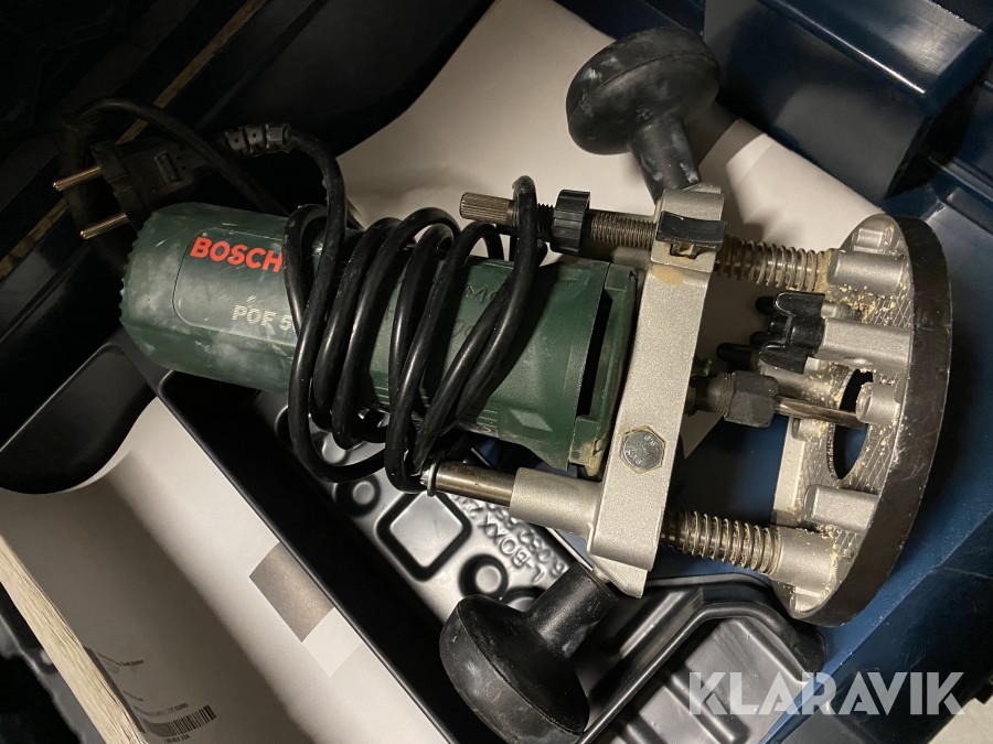 Klaravik Auktioner | Handöverfräs Bosch POF 500 A