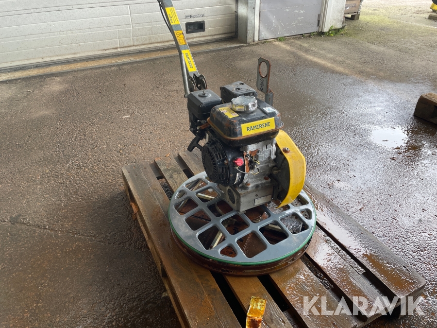 Glättare Atlas Copco BG240B, Svalöv, Klaravik auktioner