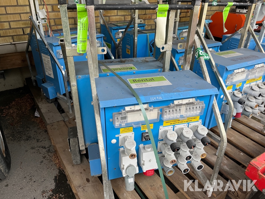 Belysningstransformator 2 st El-Björn BT 948 AU, Södertälje,