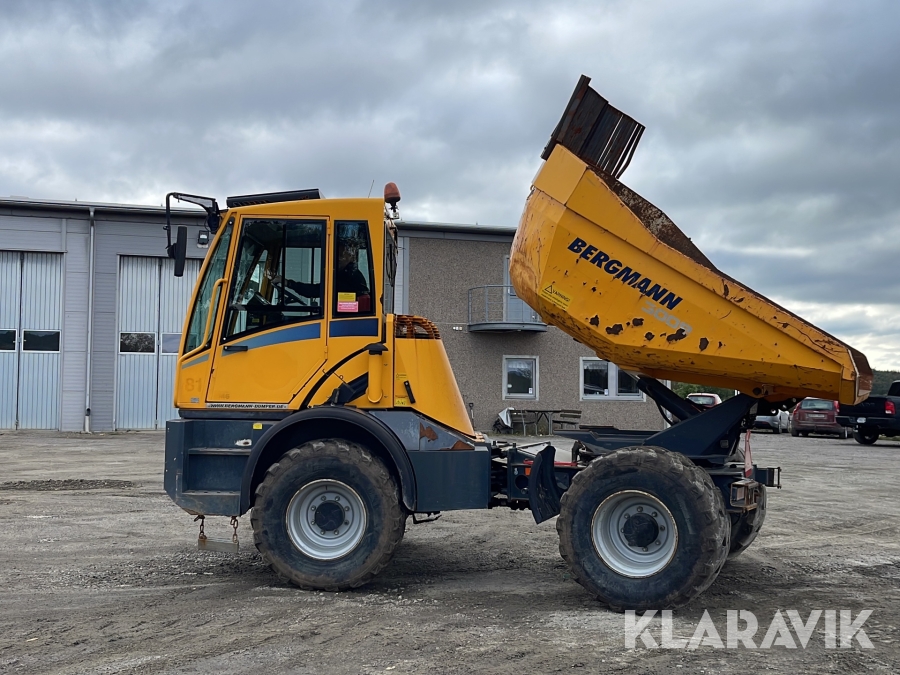 Dumper Bergmann 3009 R, Kungälv, Klaravik auktioner