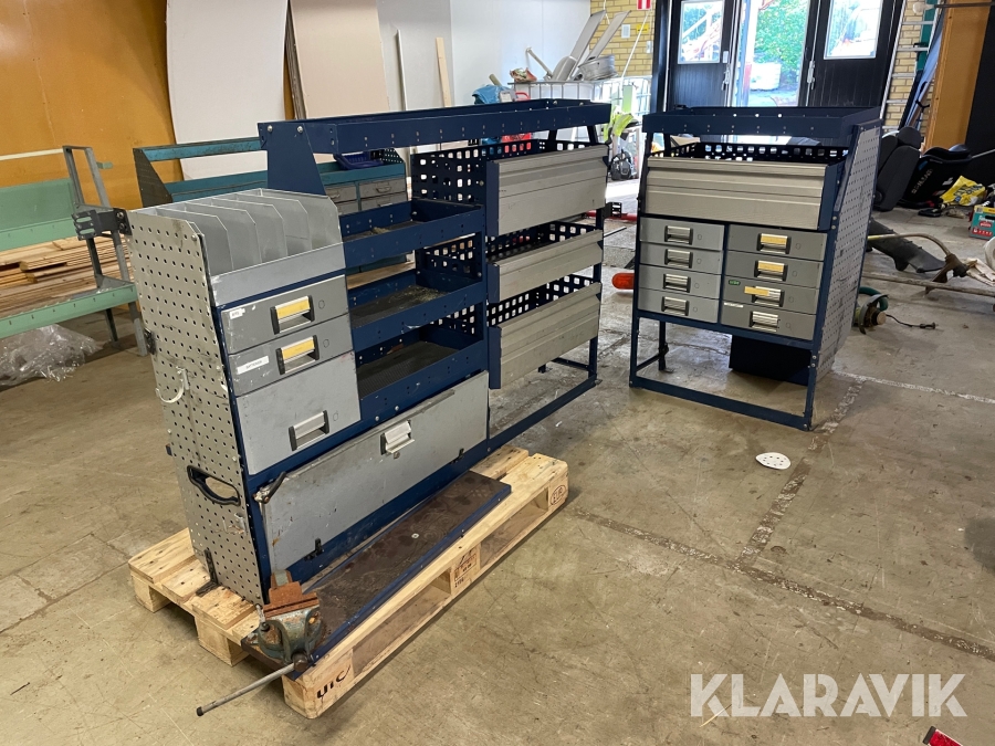 Bilinredning till skåpbil H-modul system, Hultsfred, Klaravi