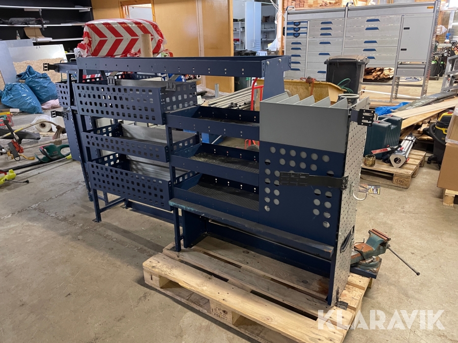 Bilinredning till skåpbil H-modul system, Hultsfred, Klaravi