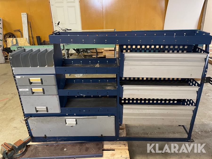 Bilinredning till skåpbil H-modul system, Hultsfred, Klaravi