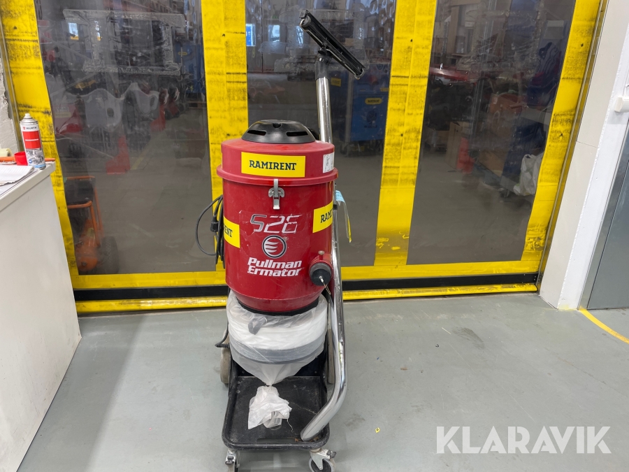Stoftavskiljare Pullman Ermator S26, Svalöv,