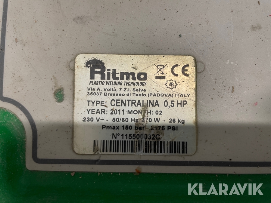 Stumsvets Ritmo Basic 250, Uddevalla, Klaravik auktioner