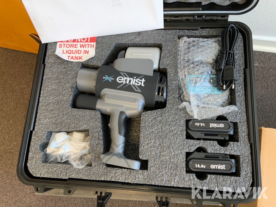 Desinfektionsmaskin Emist Epix 360, Burlöv, Klaravik auktio