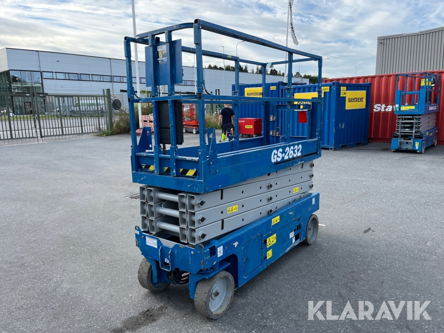 Saxlift Genie GS-2632, Järfälla, Klaravik auktioner