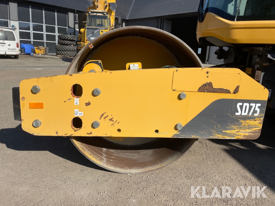 Vält Volvo SD75, Sölvesborg, Klaravik auktioner