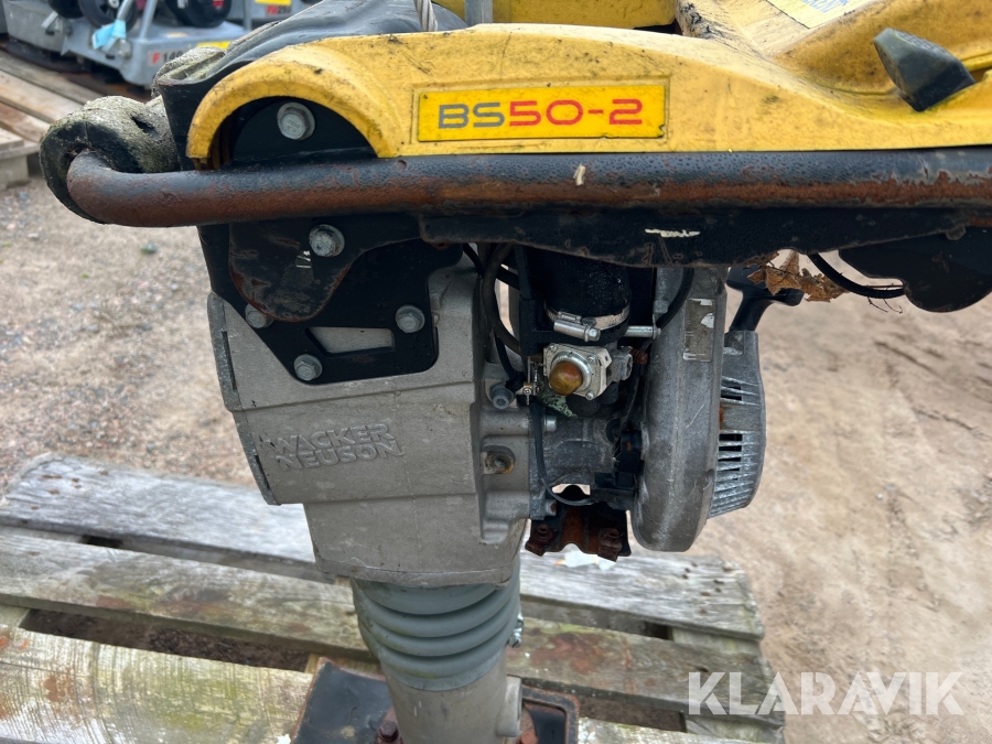 Vibratorstamp Wacker Neuson BS50-02, Svalöv, Klaravik auktio