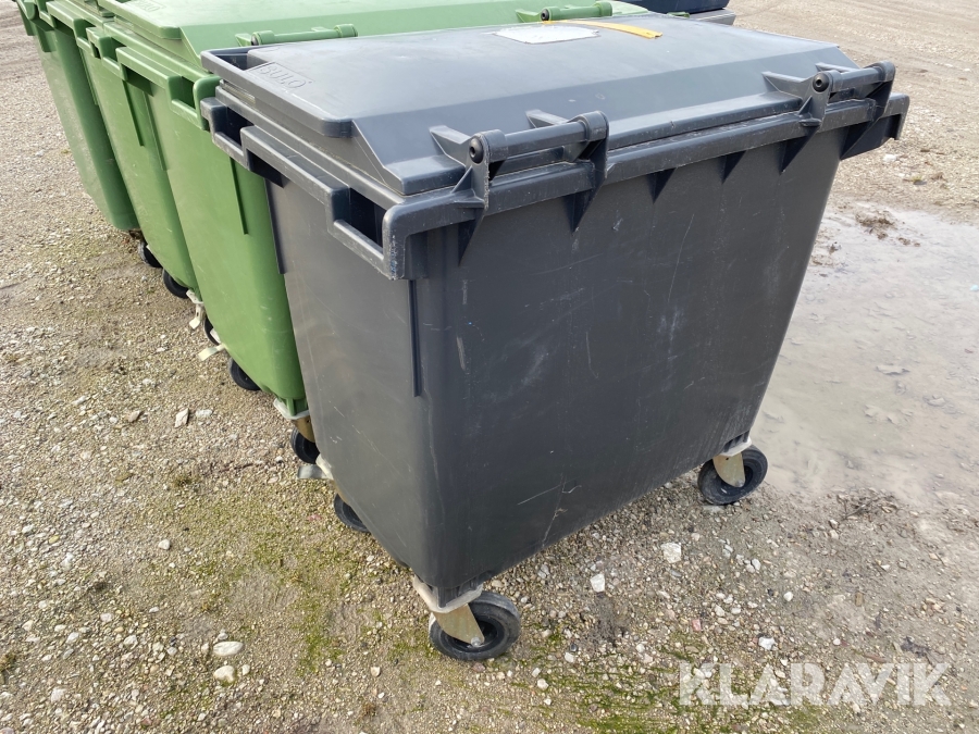 Sopkärl Sulo 660L & 140L, Gotland, Klaravik auktioner