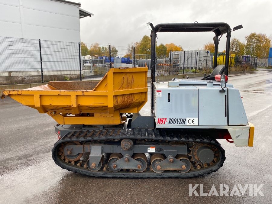 Minidumper Morooka MST 300, Göteborg, Klaravik auktioner
