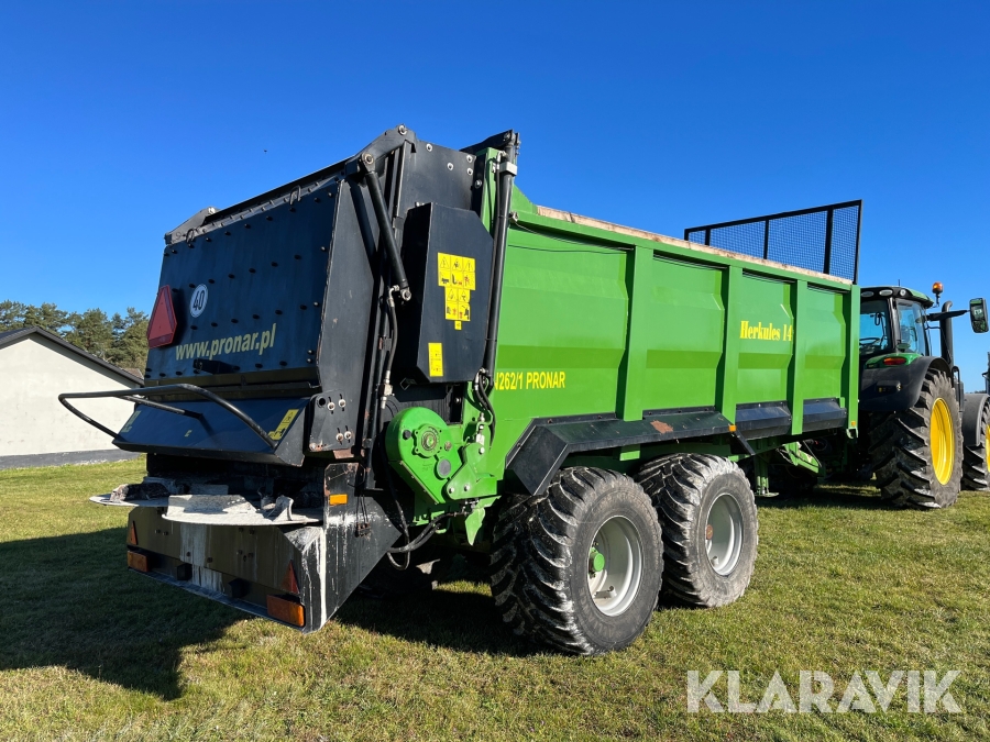 Fastgödselspridare Pronar Herkules 14 N262, Kristianstad, Kl