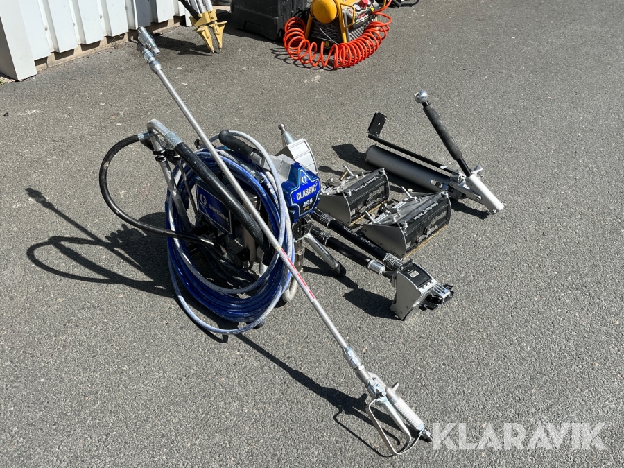 Elektrisk airless-spruta Classic S 495 PC, Jönköping, Klarav