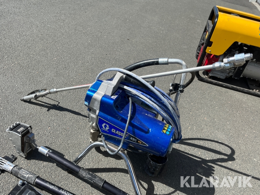 Elektrisk airless-spruta Classic S 495 PC, Jönköping, Klarav