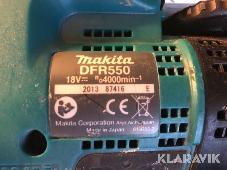 Klaravik Auktioner | Makita DFR550