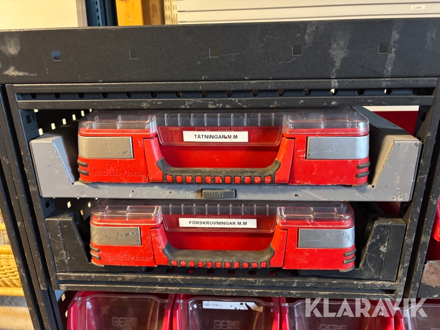 Verktygsinredning till skåpbil Modul-System, Kumla, Klaravik