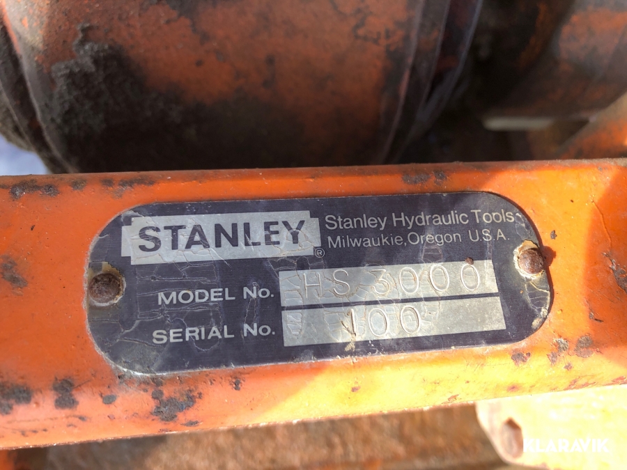 Markvibrator Stanley HS-3000 S50 fäste