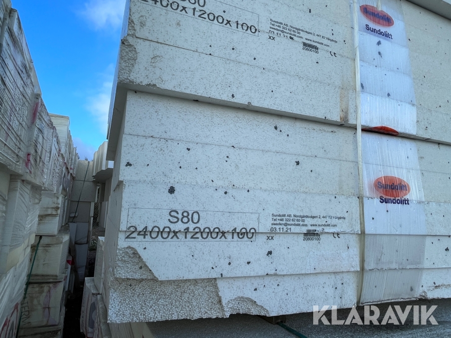 Cellplast Sundolitt S80 2400x1200x100, Jönköping, Klaravik a