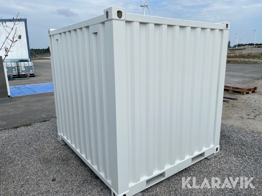 Miljöcontainer 8 fot, Gotland, Klaravik auktioner