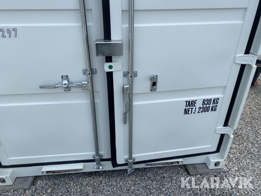 Miljöcontainer 8 fot, Gotland, Klaravik auktioner