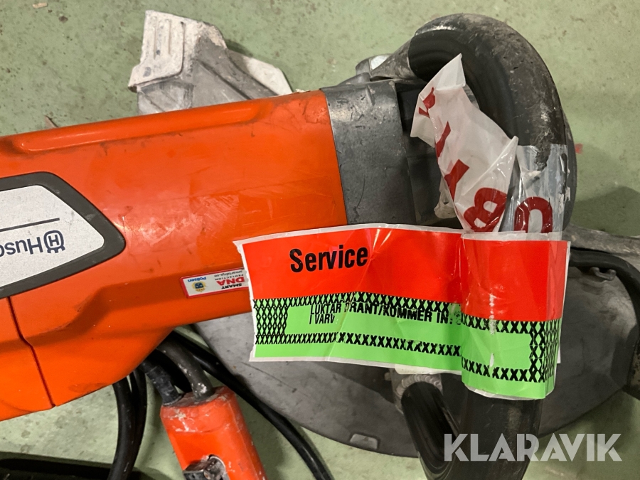 Kap 5st Husqvarna K4000, Jönköping, Klaravik auktioner