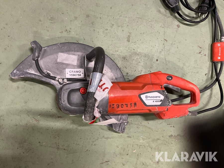 Kap 5st Husqvarna K4000, Jönköping, Klaravik auktioner