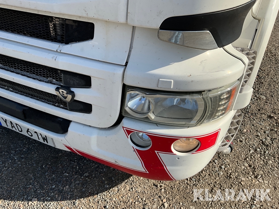 Lastbil Dragbil Scania R580, Flen, Klaravik auktioner