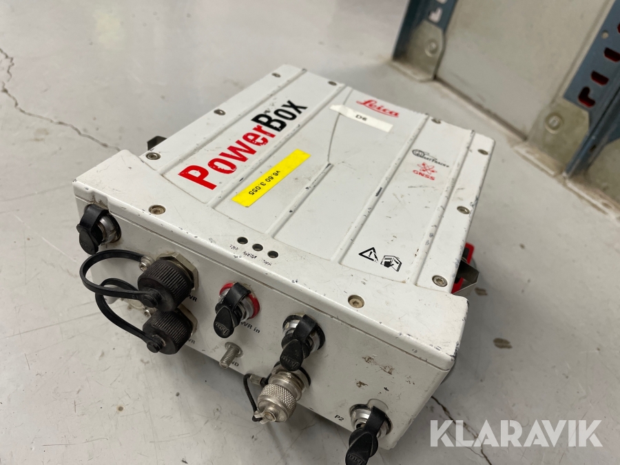 Klaravik Auktioner | Dubbel GPS Leica Powerbox Inkl powerantenna ...