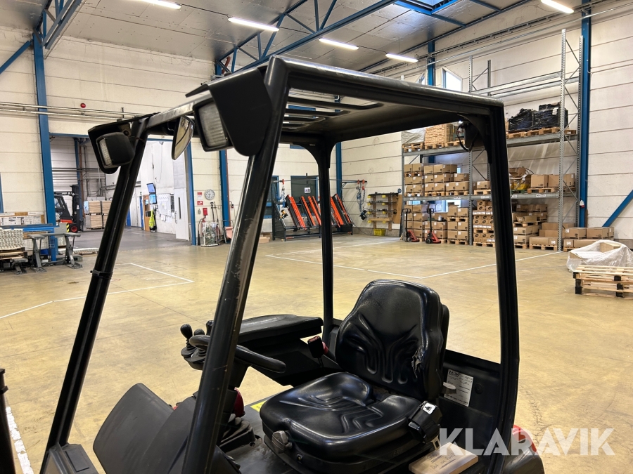 Motviktstruck Linde E18C-02, Gislaved, Klaravik auktioner