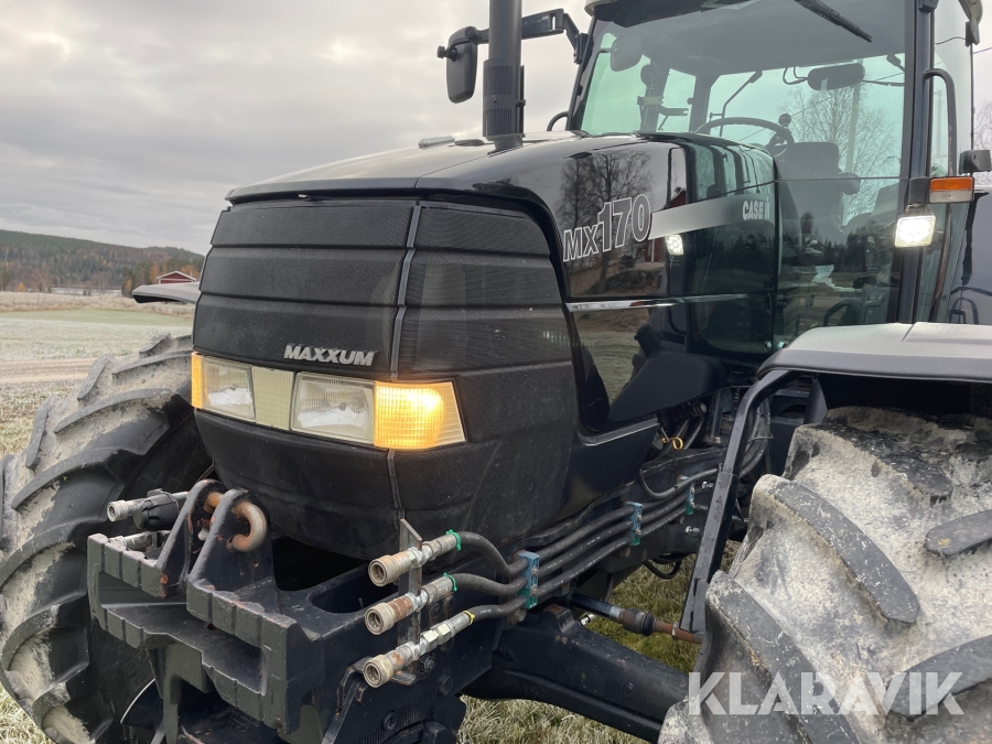 Traktor Case IH MX170, Kramfors, Klaravik auktioner