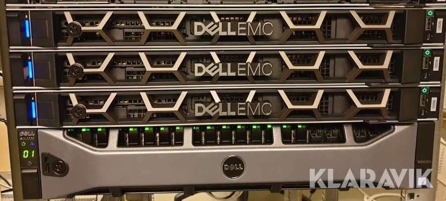 Server och backupsystem Dell PowerEdge / Storage center, Nor
