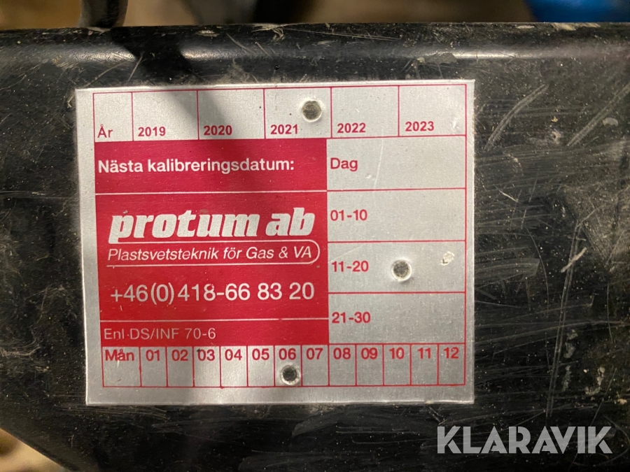 Svets / Stumsvets SCANOTERM 925, Ängelholm,