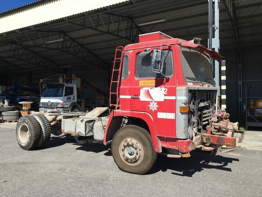 Brandbil Tankbil Scania LB 81 S