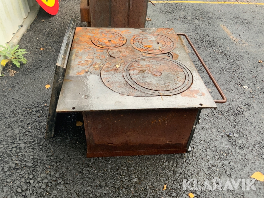 Gjutjärnsspis, Skövde, Klaravik auktioner