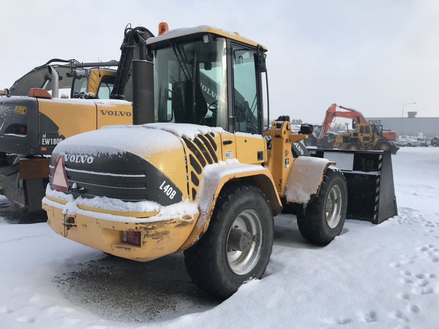 Klaravik Auktioner | Lastmaskin Volvo L40