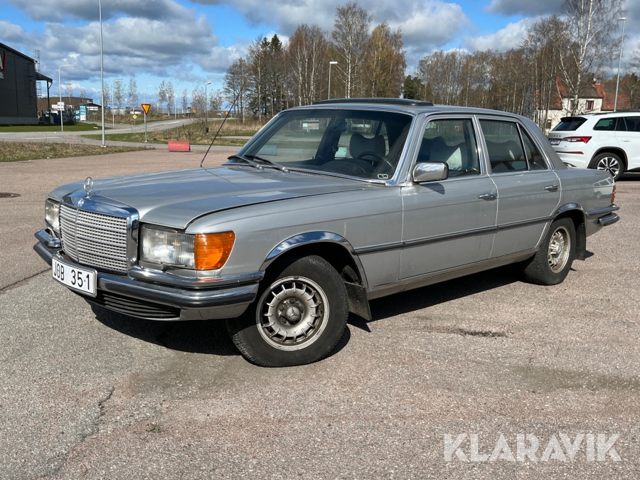 Veteranbil Mercedes-Benz 450 SE V8, Mjölby, Klaravik auktion