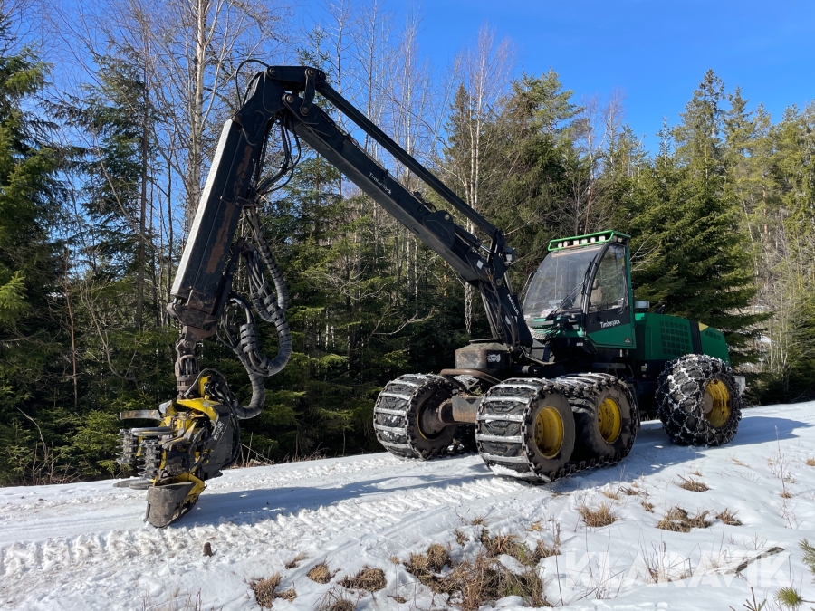 Skördare Timberjack 1270D, Eda, Klaravik auktioner