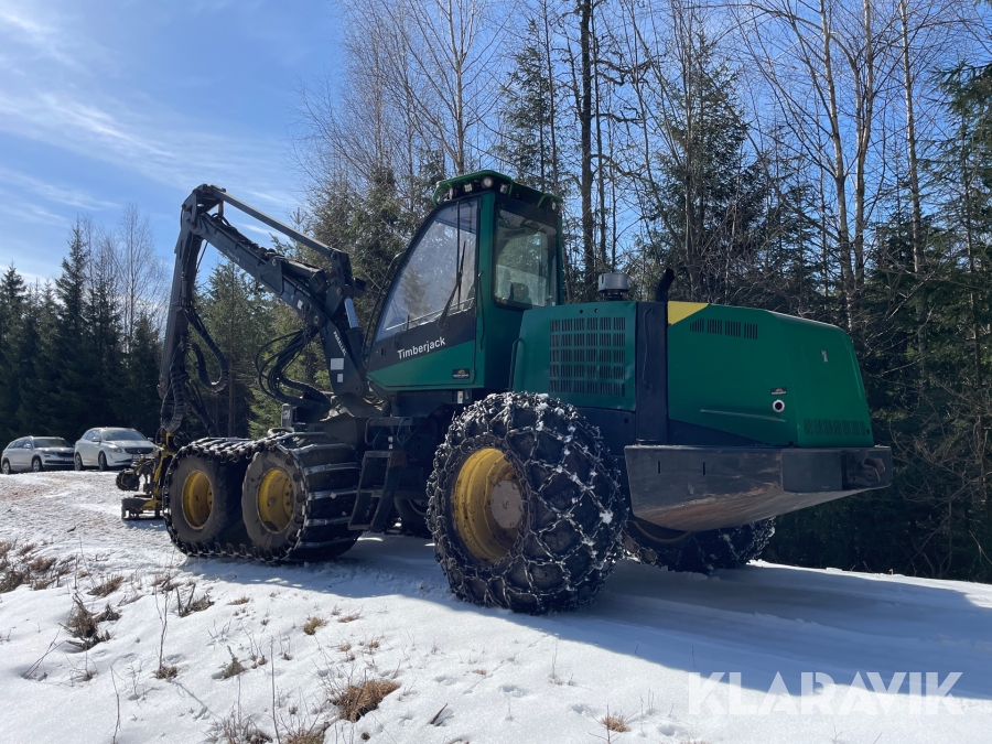Skördare Timberjack 1270D, Eda, Klaravik auktioner