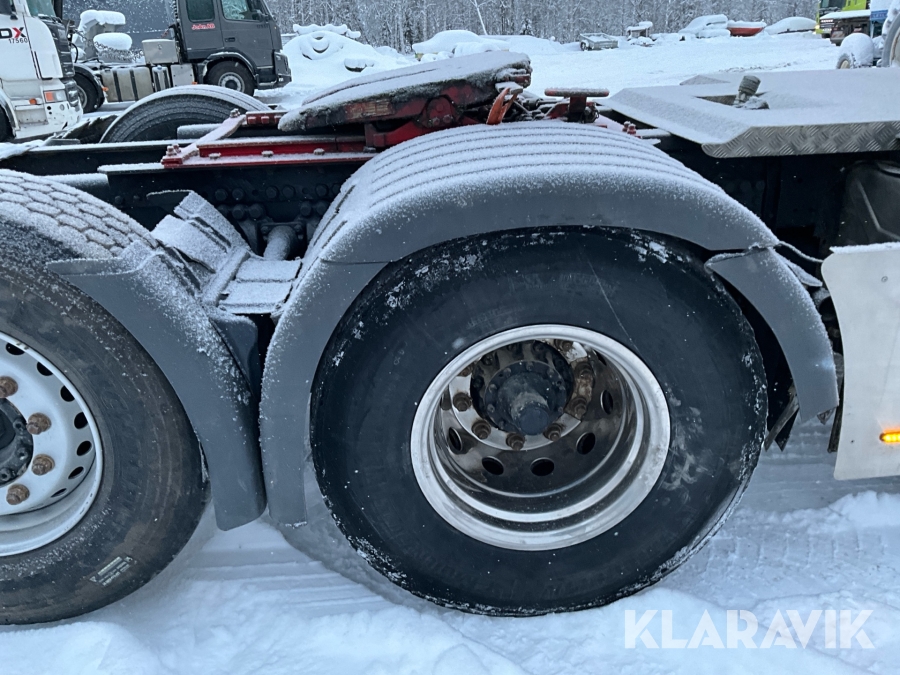 Dragbil Scania 730, Övertorneå, Klaravik auktioner