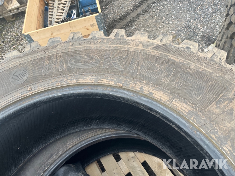 Traktordäck 2 + 2 st Nokian / Alliance TRI 2 / Multiuse 550,