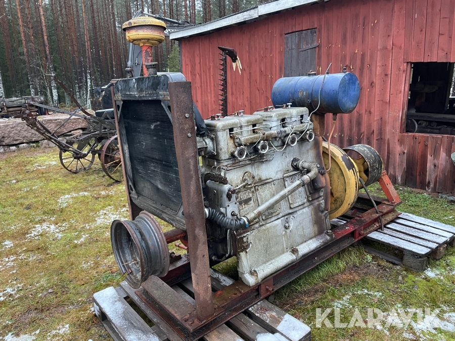 Stationär motor R.A Lister JP4, Vimmerby, Klaravik auktioner