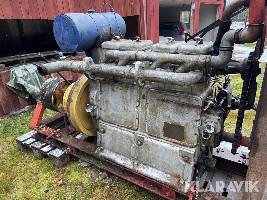 Stationär motor R.A Lister JP4, Vimmerby, Klaravik auktioner