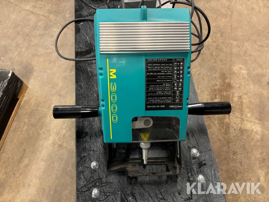 Graveringsmaskin Pro Pen M 3000, Örebro, Klaravik auktioner